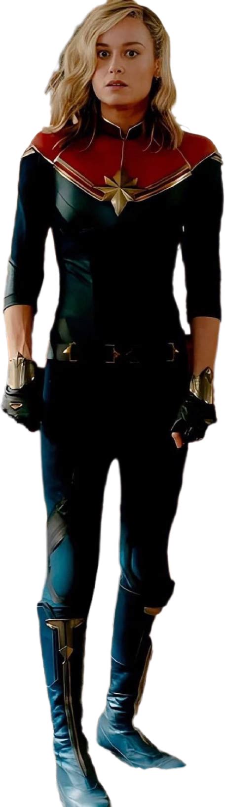 Captain Marvel As Brie Larson By Carlogutierrezjr On Deviantart