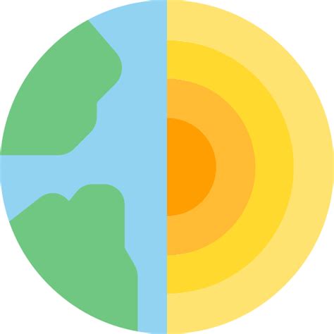 Geology Basic Rounded Flat Icon Geology Basic Rounded Flat Icon