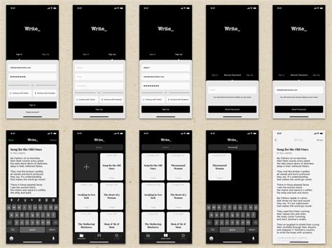 Write UI Kit Sketch Freebie Download Free Resource For Sketch Sketch App Sources