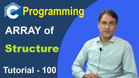 Array Of Structure In C In Hindi C Language Tutorial 100 Youtube
