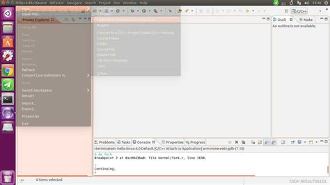 手把手教你使用eclipseqemugdb来单步调试arm内核【学习笔记】ecplise Cdt 2023 Gdbqemu 调试