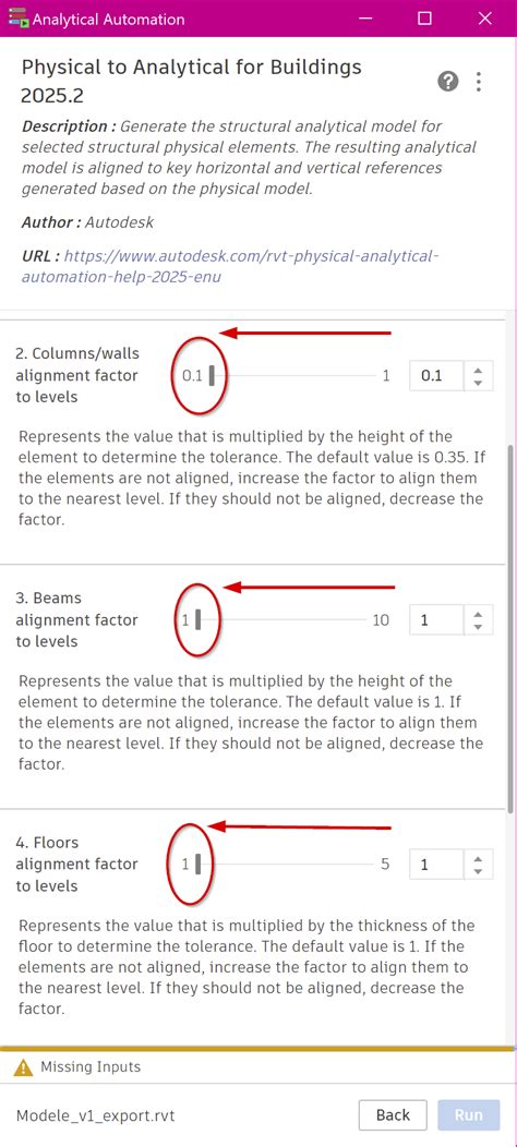 Analytical Model Is Not Accurate Using Analytical Automation 2025 2 In Revit
