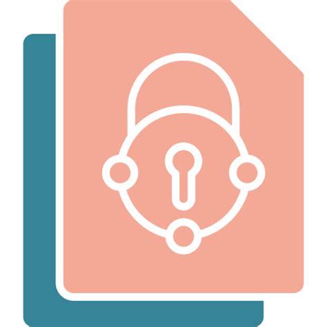 Secure Data Generic Color Fill Icon