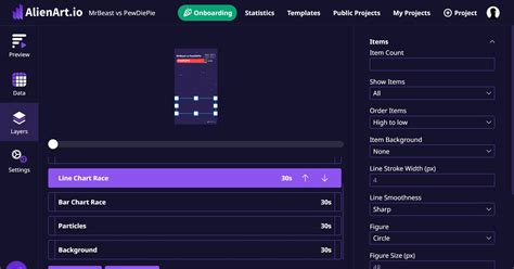 Visualizing Youtube Fame Bar And Line Chart Race Tutorial