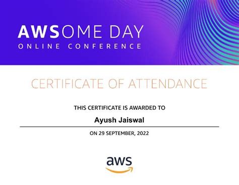 Ayush Jaiswal On Linkedin Aws Cloud Awscertification Amazon Cloudengineering
