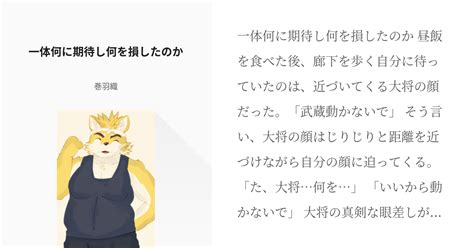 魂これ デブケモ 一体何に期待し何を損したのか 巻羽織の小説 Pixiv