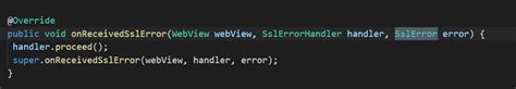 How To Ignore Ssl Check Issue React Native Webview React Native Webview GitHub