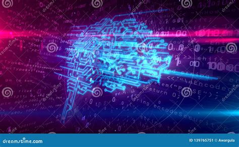 Cyber Brain Concept Stock Illustration Illustration Of Engineering 139765751