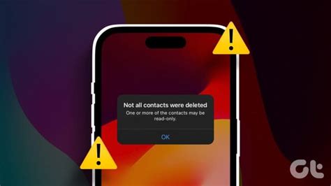 Ways To Restore Deleted Contacts On Iphone Guiding Tech