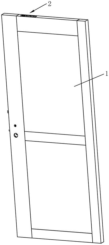 一种防盗门门锁结构及其具有该门锁结构的防盗门的制作方法 2