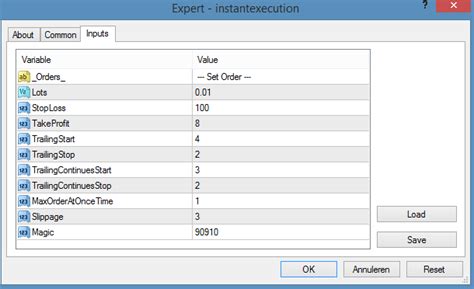 Instant Execution Forex Robot