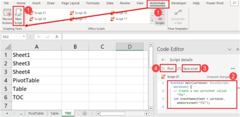 Ways To Create A Table Of Contents In Microsoft Excel How To Excel