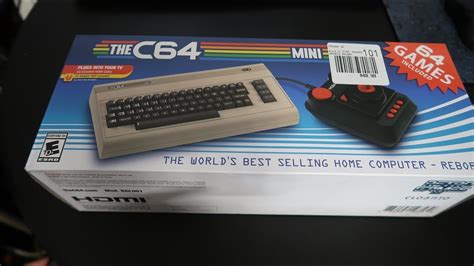 The C64 Mini Box Opening Youtube