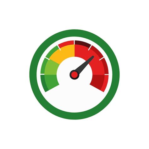 Premium Vector Speedometer Gauge Meter Icon