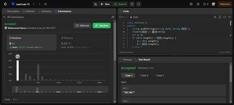 Muhammad Hamza On Linkedin Leetcode75daychallenge Codingjourney