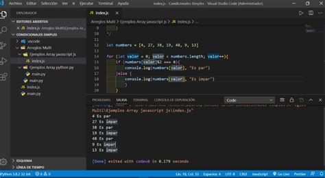 La Consola De Programación Edteam