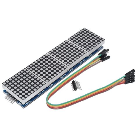 Modulo Matriz De Led Max7219 32×8 Cable Marboltec