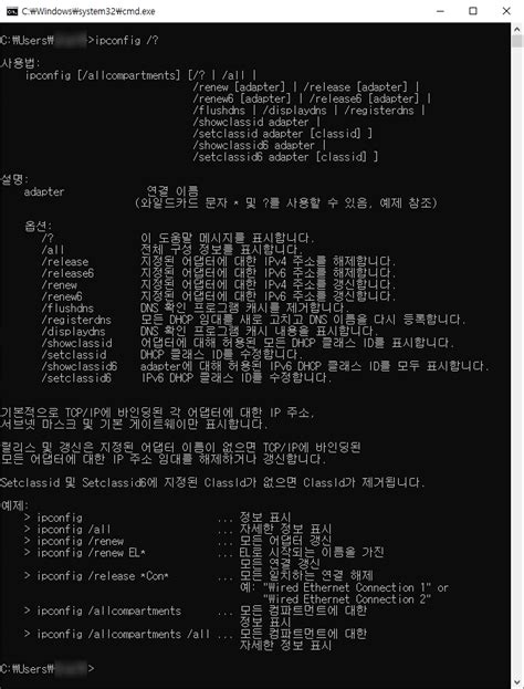 내 아이피 ip 주소 컴퓨터 아이피 ip 주소 확인 방법 지구별 it 여행자