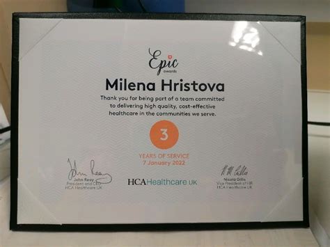 Milena Hristova On Linkedin The Lister Hospital Hca Healthcare3 Years
