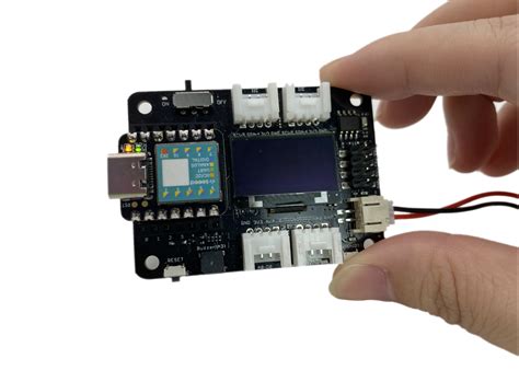 Xiao Big Power Small Board 12 Using The Button Switch On The Xiao Expansion Board To