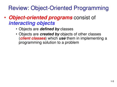 Ppt Object Oriented Programming Powerpoint Presentation Free