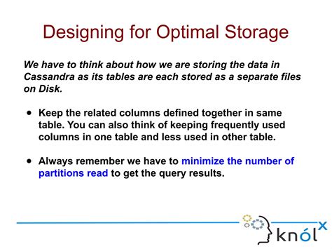 Cassandra Data Modelling Odp