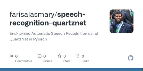 Github Farisalasmary Speech Recognition Quartznet End To End Automatic Speech Recognition