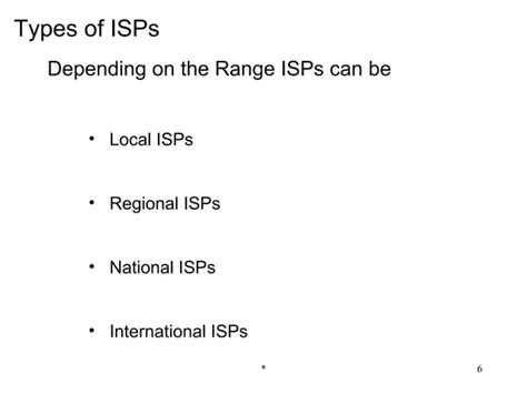 Internal Architecture Of Isp 54 Ppt Internet Service Providers Home Utilities