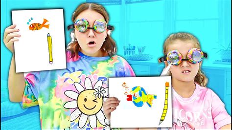 Ruby And Bonnie Dizzy Goggles Drawing Challenge Youtube