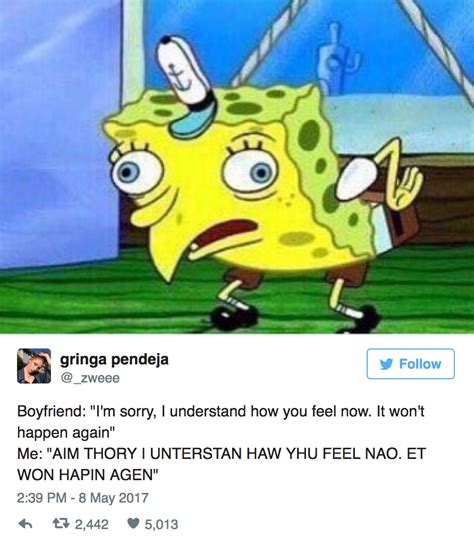 Mocking Spongebob Meme