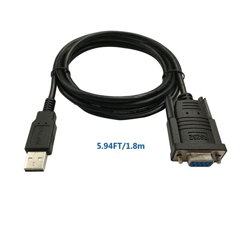 DSD TECH USB To Serial DB9 Female Cable With FTDI FT232RL Chip In Nepal At NPR 3474 Rating 5
