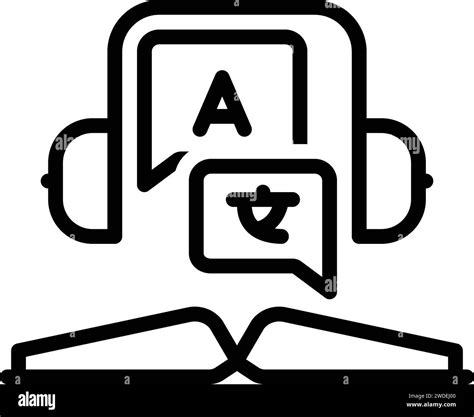 Icon For Interpretationdictionary Stock Vector Image And Art Alamy