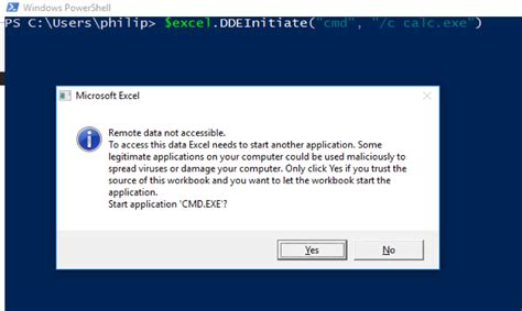 Leveraging Excel Dde For Lateral Movement Via Dcom
