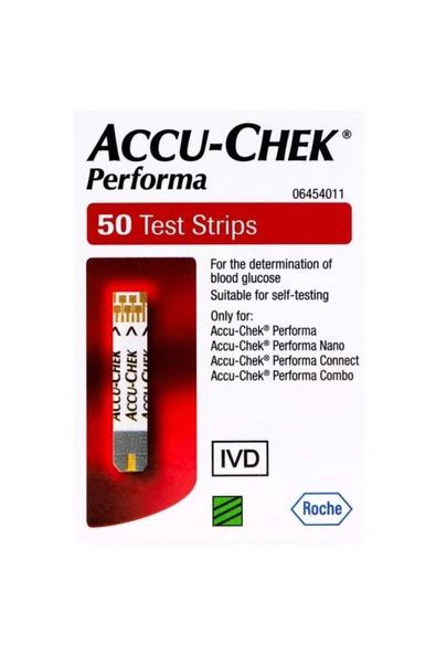 Accu Chek Performa Nano Strip 50lik Stick 2025