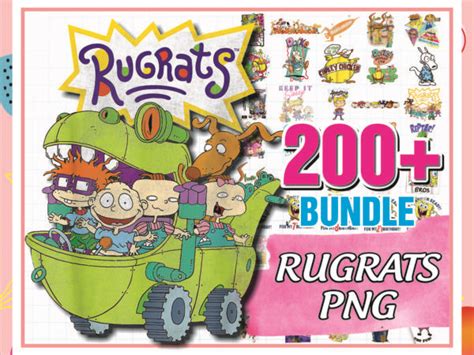 Bundle Rugrats Png Rugrats Bundle Rugrats Friends Tommy Chuckie Finster Nickelodeon