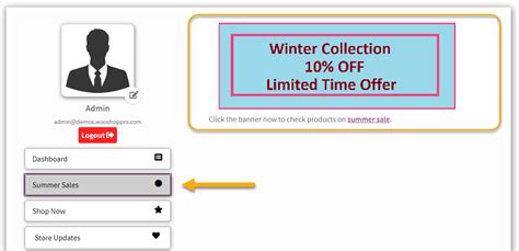 Woocommerce Customize User Dashboard Tabs Plugin