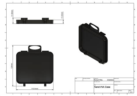 Simple Nano Vna Carry Case Briefcase With Calibration Slug Holders By Rob W1rcp Download
