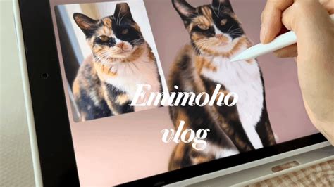 아이패드로고양이그리기프로크리에이트로드로잉하기고양이세밀화강아지세밀화아이패드드로잉반려묘초상화취미생활홍콩식와플투데이와플