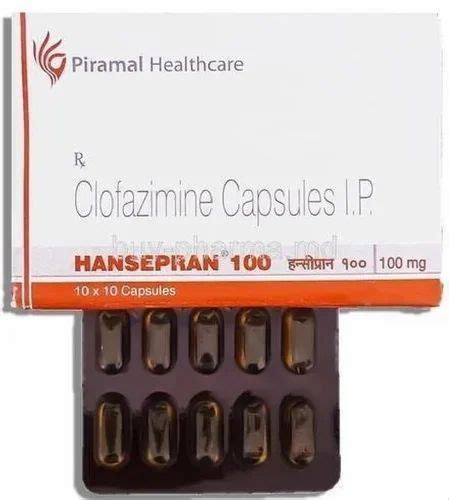 Clofazimine 100mg Capsule At Rs 70 Stripe In Nagpur Id 2852355207355