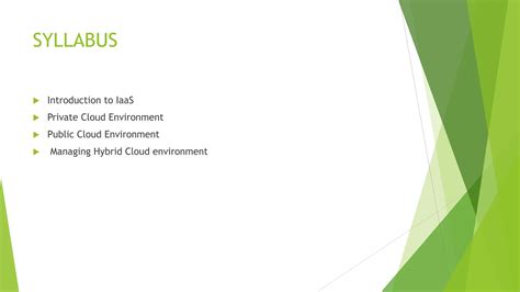Cloud Computing Infrastructure As A Serviceunit 2 Ppt