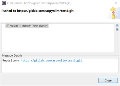 Spring GitLab Upload Issue Trying To Upload An Existing Eclipse Project To GitLab Stack