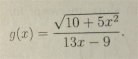 Solved Consider The Following Function And Show All Work Chegg
