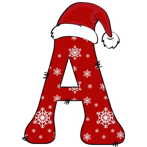 Christmas Alphabet Letters Printable Free Download Printable Free