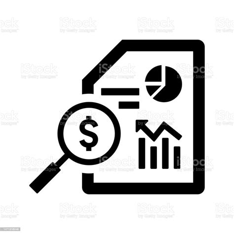 Analysis Business Report Icon Stock Illustration Download Image Now