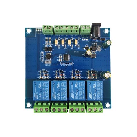 релейный модуль Modbus Rtu Rs485 Ttl Uart Modbus Rtu 4проход купить с