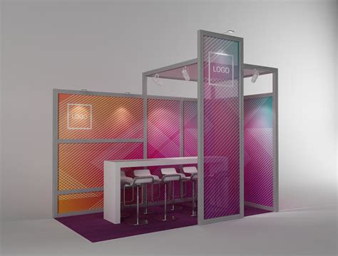 3d Exhibition Stand Octanorm Maxima Model Turbosquid 1206085
