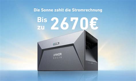 Anker Solix Solarbank E1600 Stromspeicher Für Balkonkraftwerk