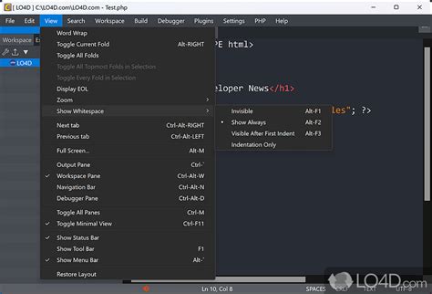 Codelite Screenshots
