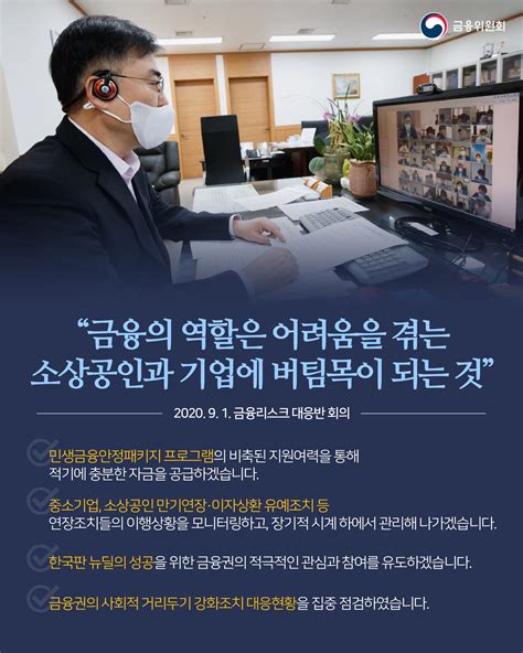 대한민국 금융위원회 금융리스크 대응반 회의를 개최하여 관계부처 유관기관 금융기관 등과 금융권의