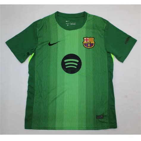 Camiseta De Portero Barcelona 20262026 Verde Tiendacamisetasbaratas